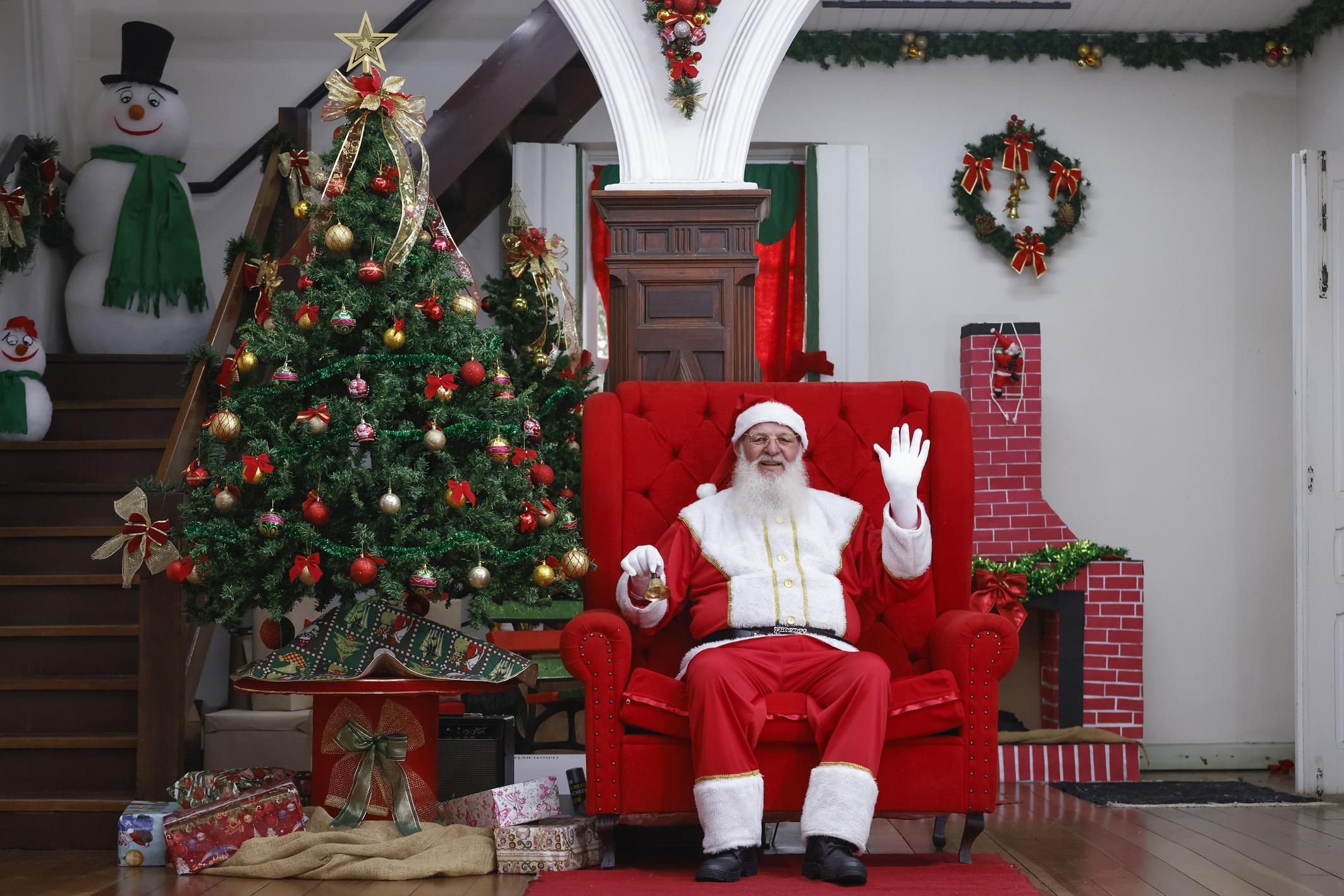 Ho ho ho! Casa do Papai Noel na Casa da Cultura em Araucária estará ...
